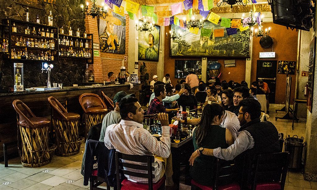 Salón Tenampa, Mexicana, Ciudad de México